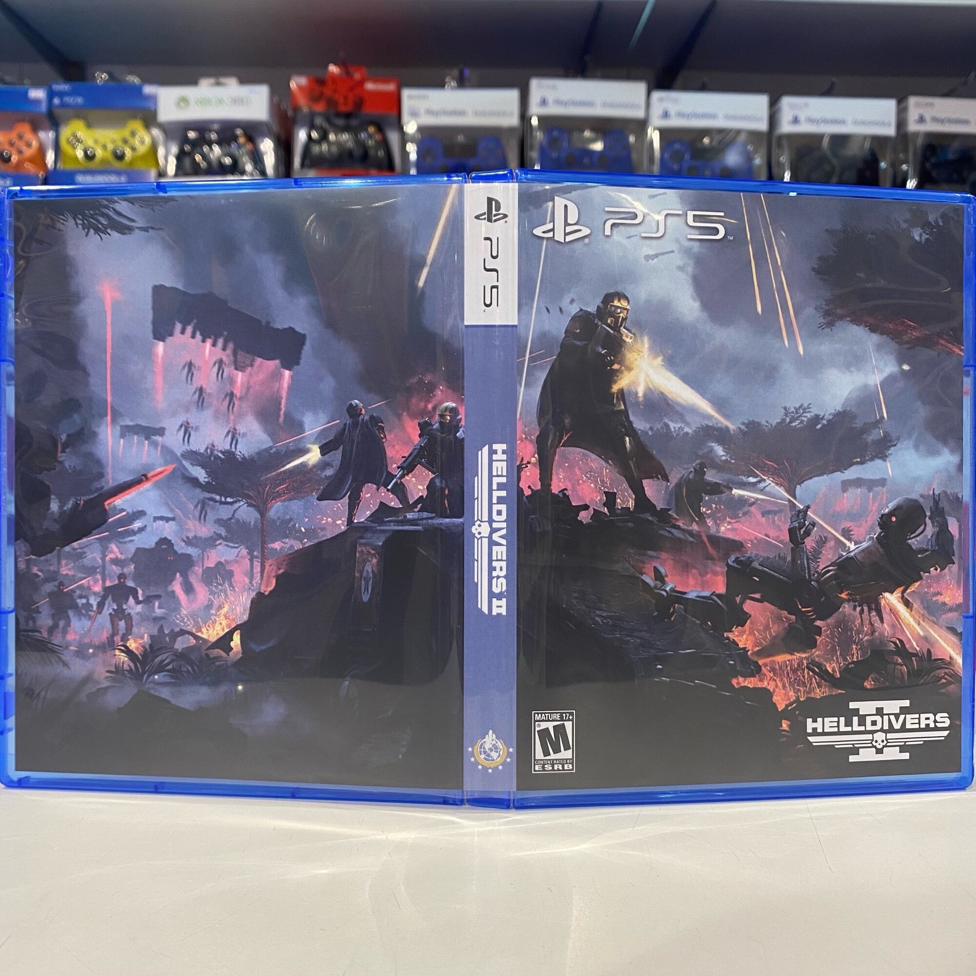 Эксклюзивная обложка PS5 для Helldivers 2 №19