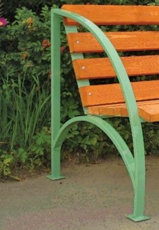 Ножка 1шт без покраски для скамейки каркас лавки