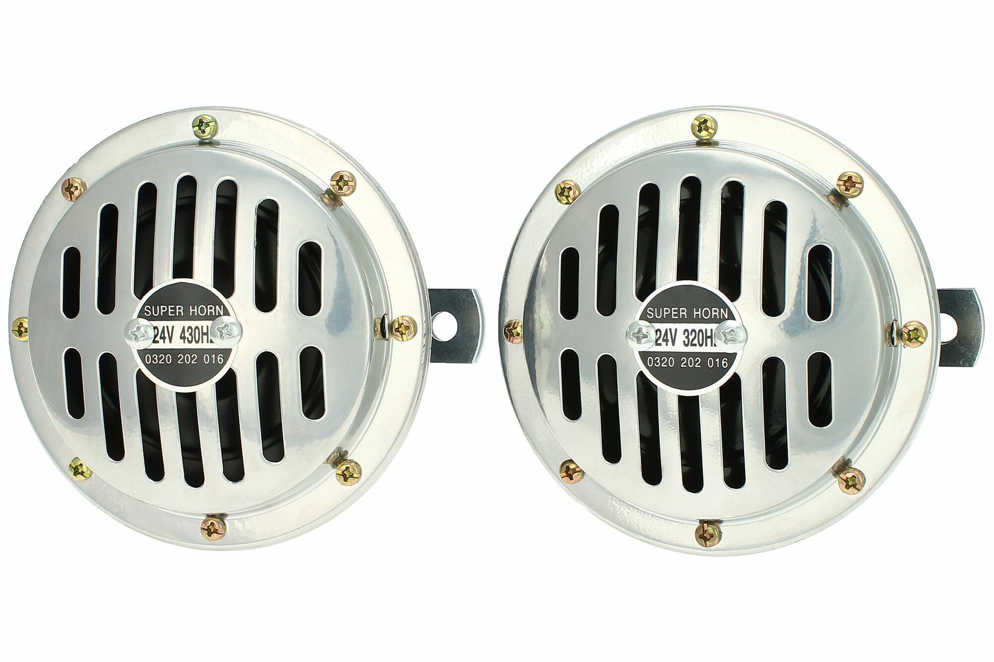 Сигнал электрический d-90мм, 24V, 3A Комплект 2 шт.