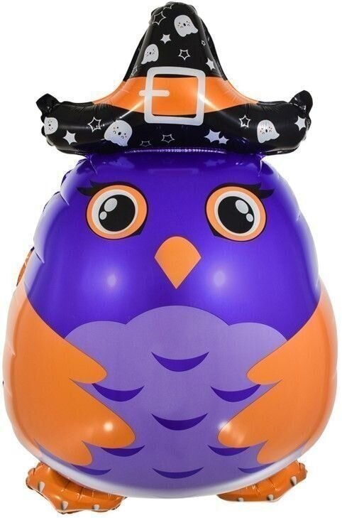 Шар с клапаном (13'/33 см) Мини-фигура, Сова Волшебница, 1 шт.