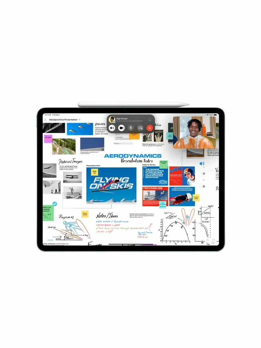 Стилус Apple Pencil Pro для Apple iPad/Pro/Air/Mini, цвет белый — фото 1