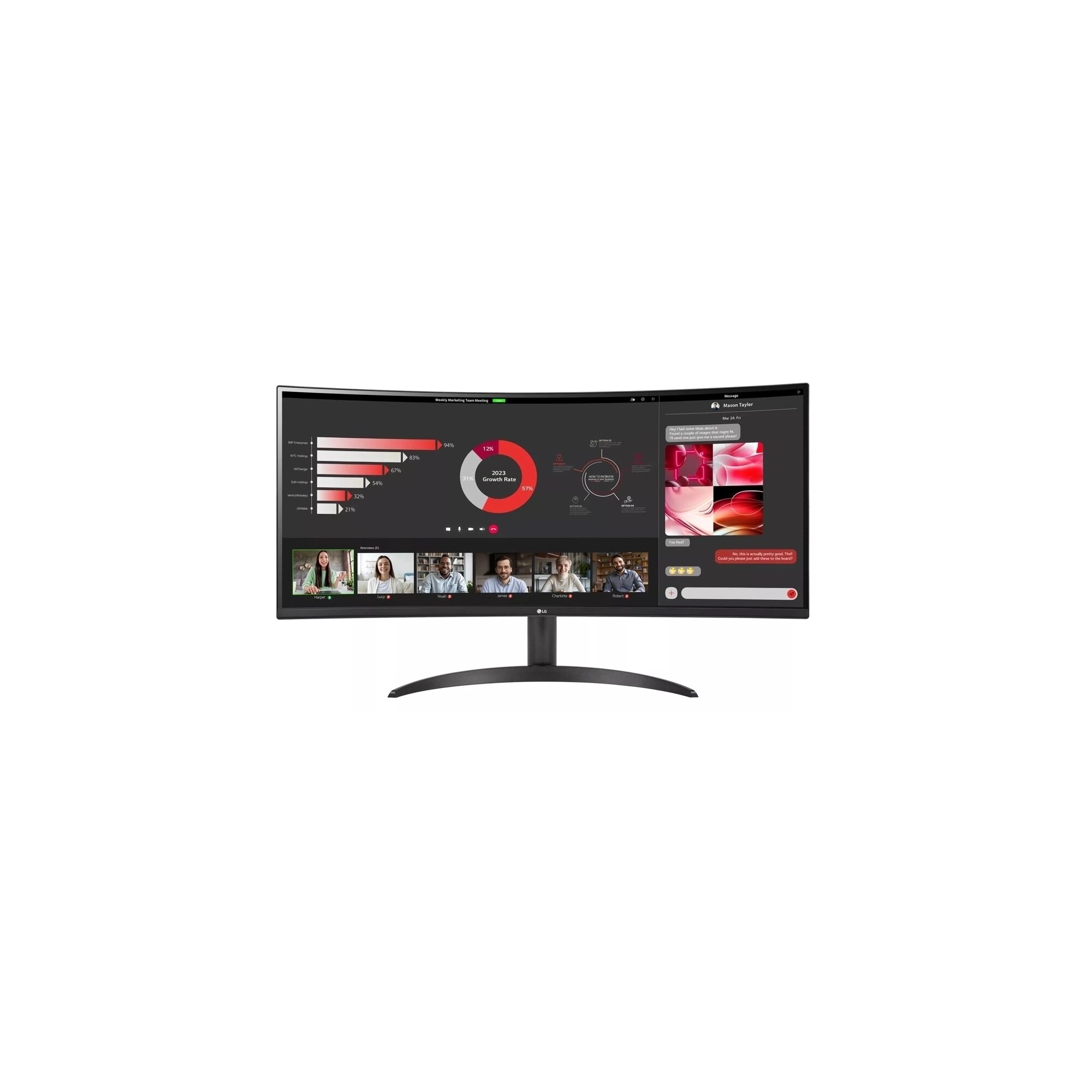 Монитор LG (34WR50QK-B. ARUZ) 34" UltraWide 34WR50QK-B черный