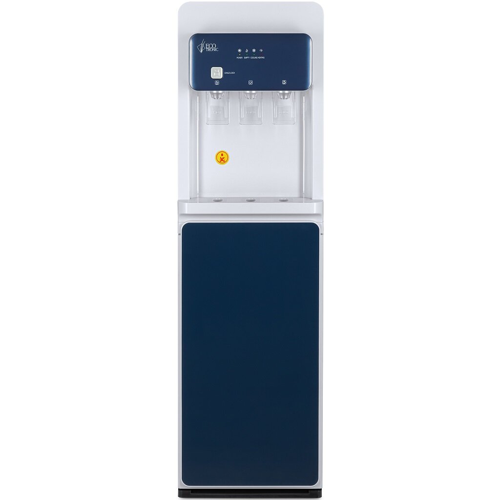Кулер Ecotronic K43-LXE white-blue