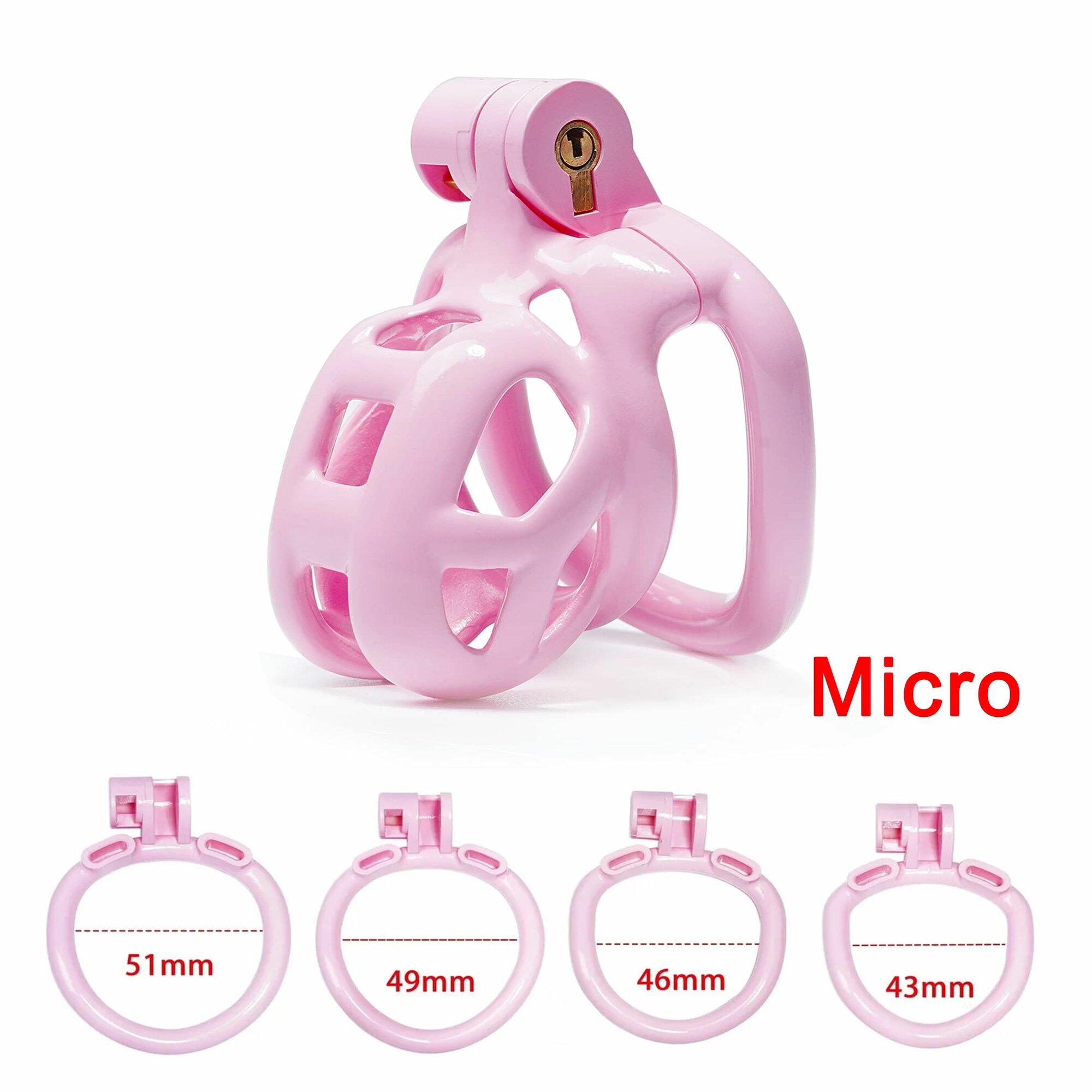 Товар БДСМ для взрослых 18+ / Пояс верности для мужчин / интим товар для взрослых