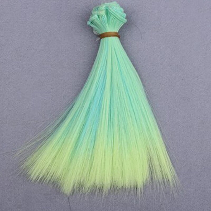 Бесплатная доставка 15 см оптовая продажа прямые волосы DIY волосы/парики для BJD для Monster High для кукол Барби