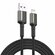 Кабель KUULAA USB-C - Lightning 2m, черный