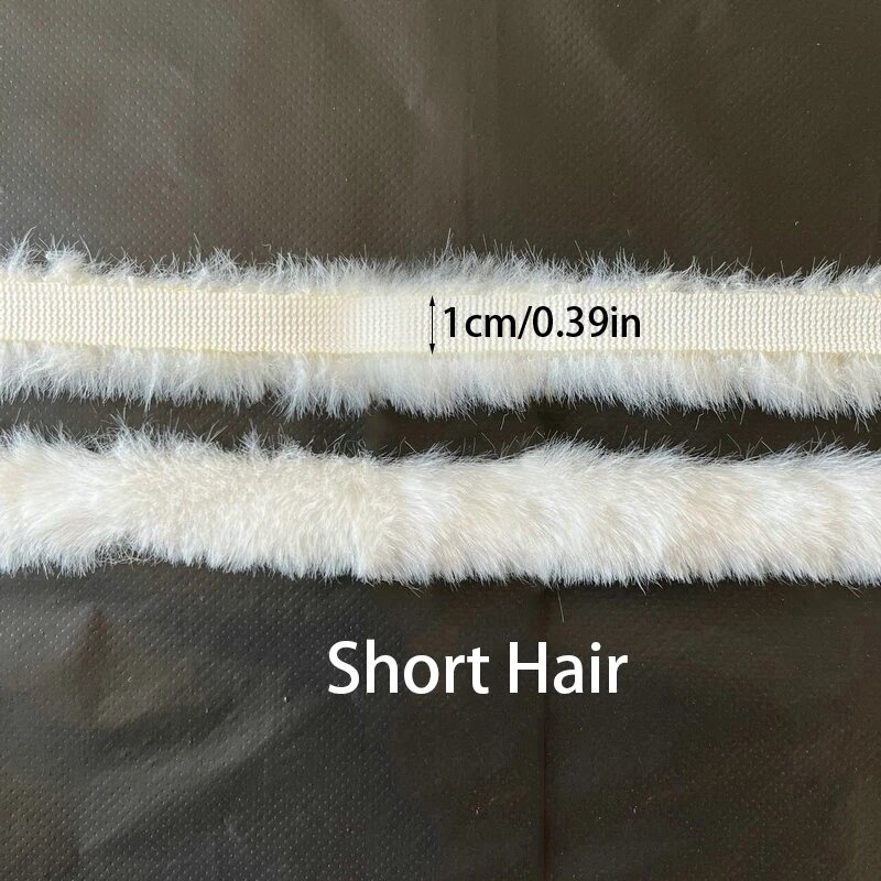 Искусственный мех кролика 1 метр Белый, 07