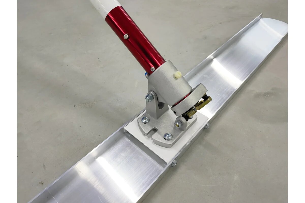 Гладилка SPEKTROS, ГК-2М, канальная, по бетону, алюминиевая, с рукояткой