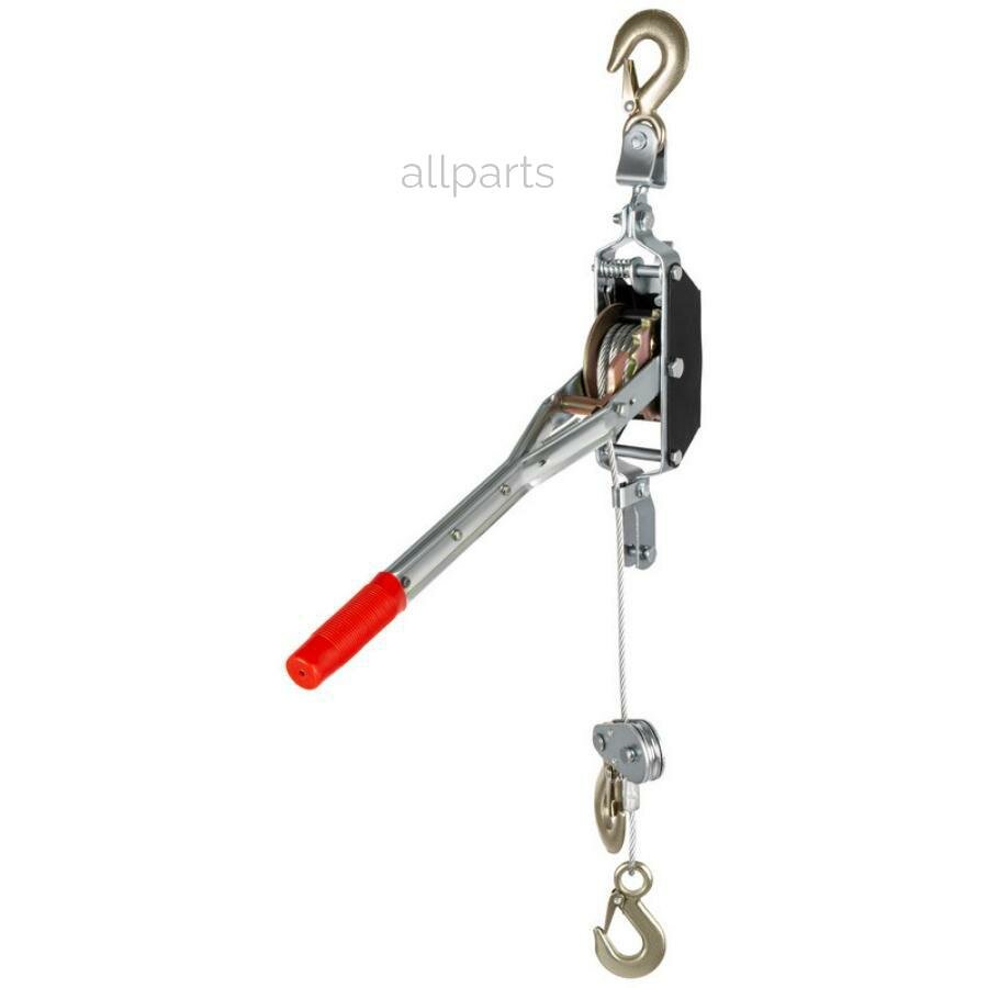 MATRIX 52220 Лебедка рычажная, тяга - 2 т, подъем - 0, 8 т, одинарное храповое колесо MATRIX 52220