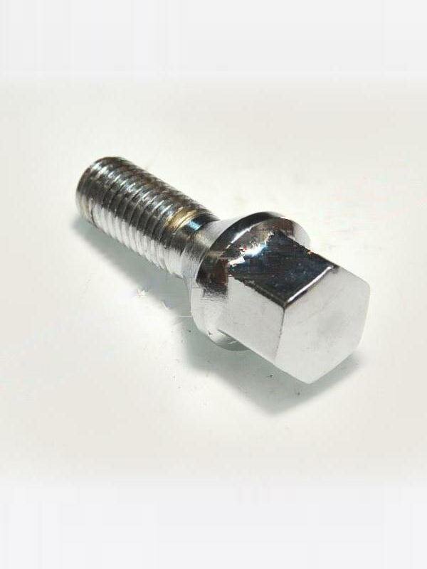 Болт М12*27*1,75 колесный C17 Хром//