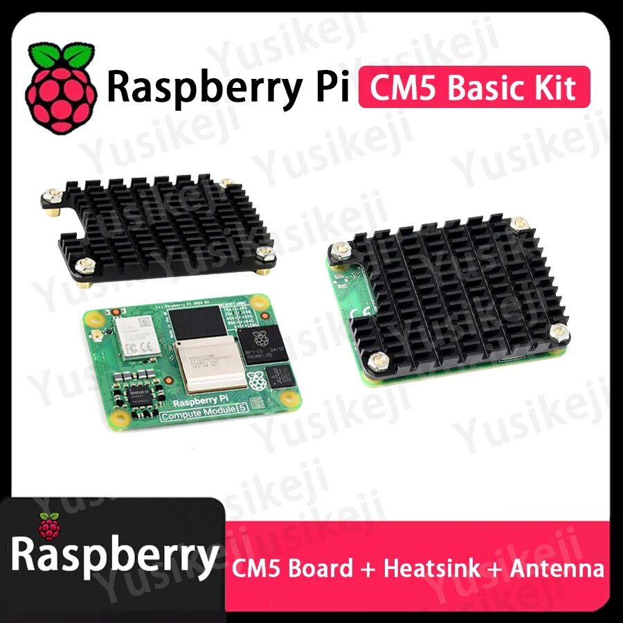 Набор Raspberry Pi CM5 RAM2/4/8/16 ГБ Only CM5 Board, CM5004000 — фото 1