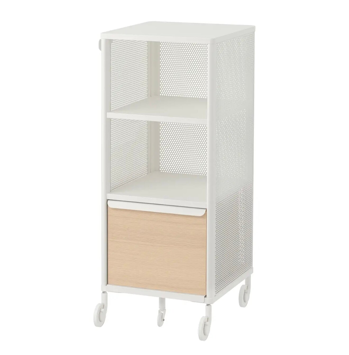 Бекант Модуль на колесах, сетка белый 41x101 см ikea 192.825.37