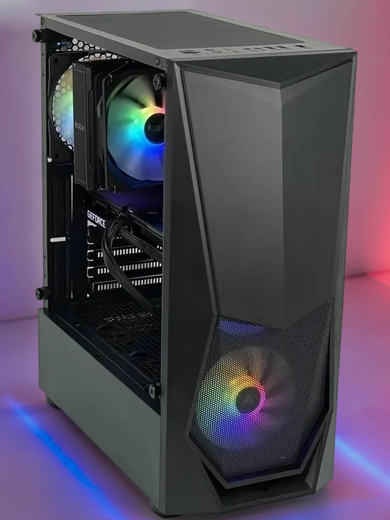 Игровой ПК( Intel Core i5-6500 / NVIDIA GeForce GT 730 (4 Гб) / RAM 16 ГБ / SSD 512 ГБ ) (Игровой компьютер / системный блок)
