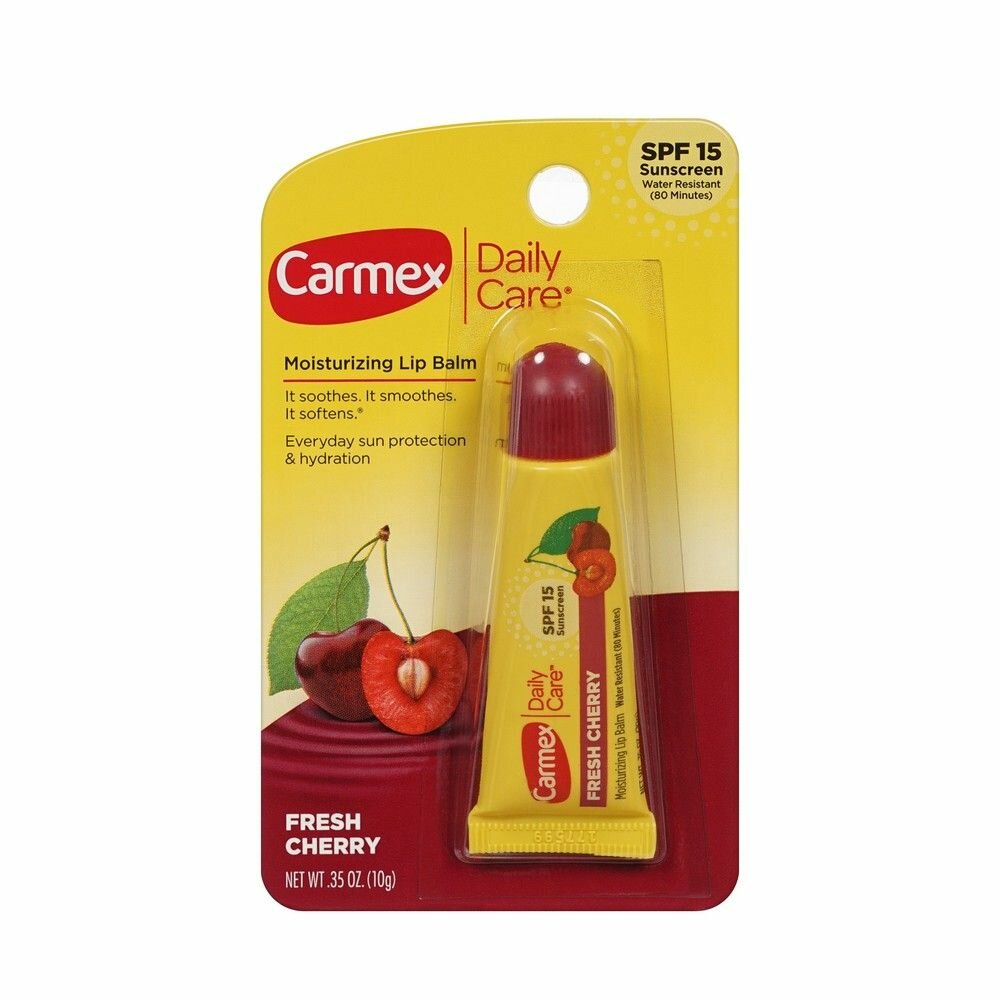 Бальзам для губ Carmex Daily Care Fresh Cherry SPF 15, 10 мл