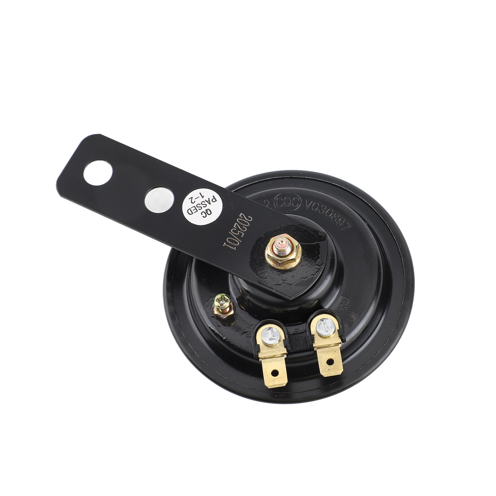 Мини Φ71 мм супер громкий электрический металлический гудок водонепроницаемый 12 В 105 дБ универсальный для мотоцикла