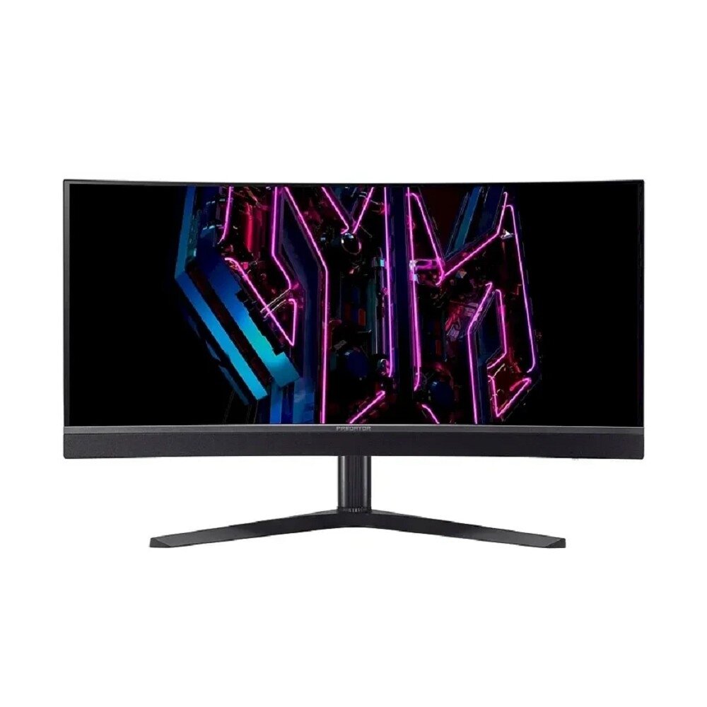Монитор LCD Acer 34" X34Vbmiiphuzx OLED 3440x1440 175Hz 0,03ms 1000cd 2xHDMI2.0 DisplayPort USB-C(PD65W) 2xUSB3.2 AudioOut 2x5W