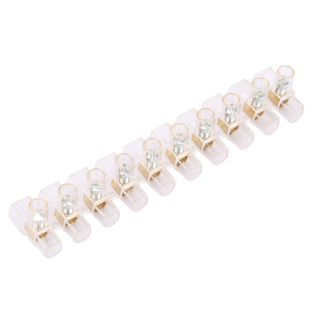 1pcs Barrier Screw Connector Strip Terminal Blocks Electrical Wire Connector(BH25-10P)