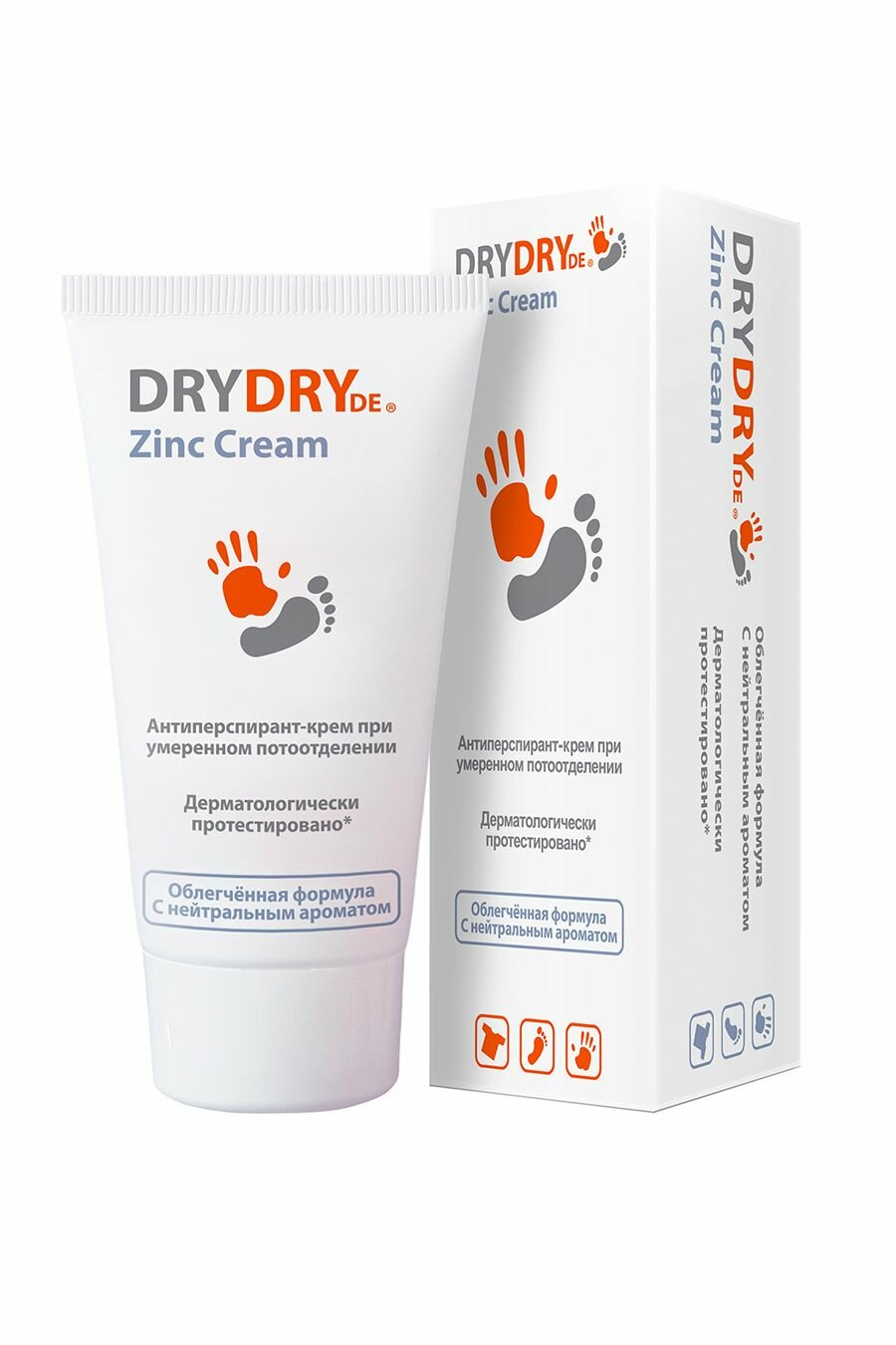 Драй Драй де Цинк Крем антиперспирант-крем 50 мл