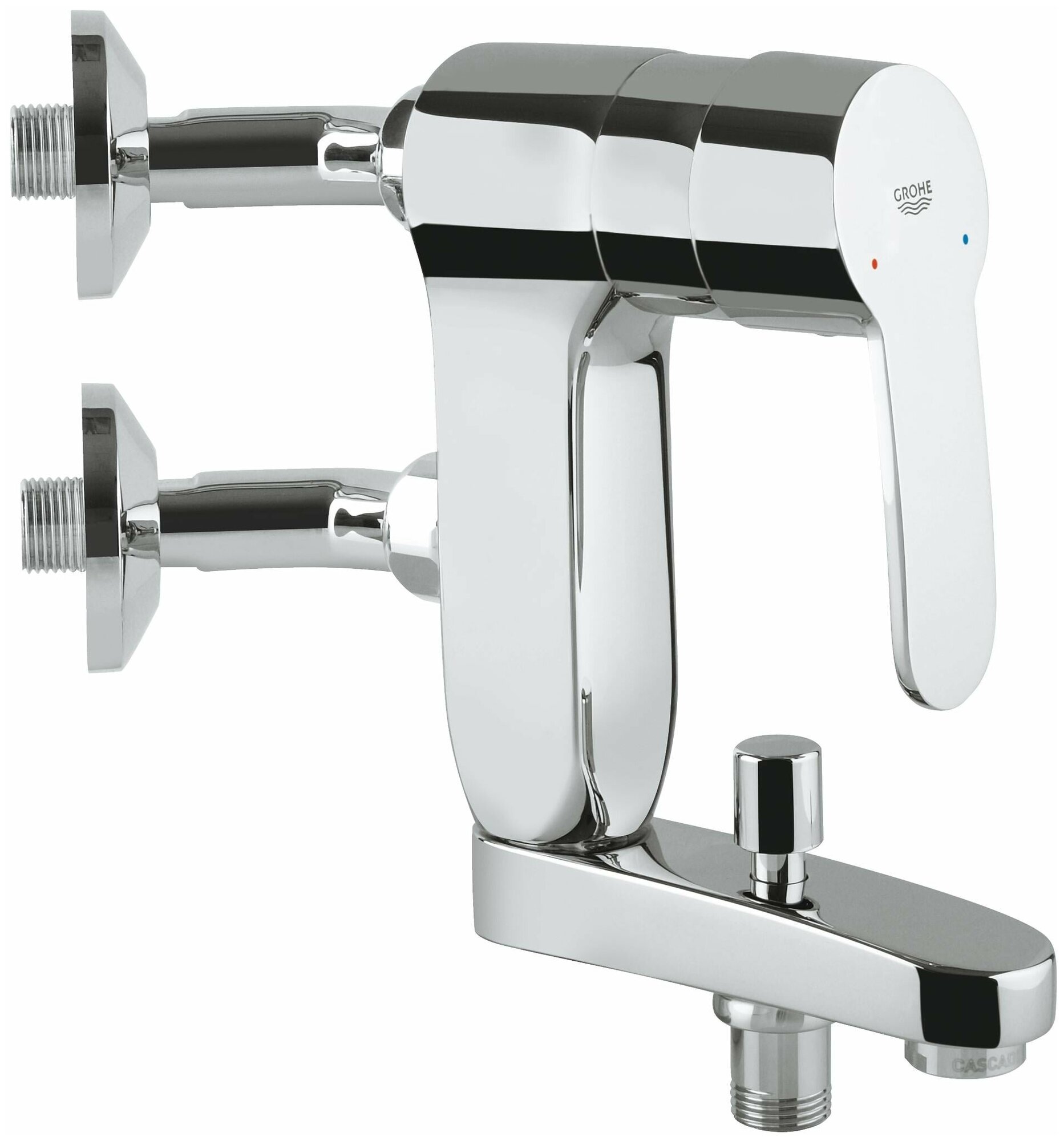 Смеситель для ванны Grohe Eurostyle C 23302000 хром ванна+душ