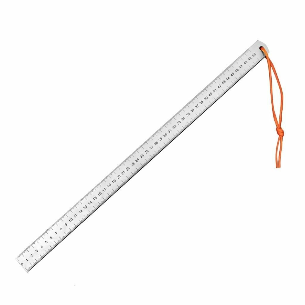 Малка, Утолщенная кольцевая линейка из нержавеющей стали 50см-3ММ