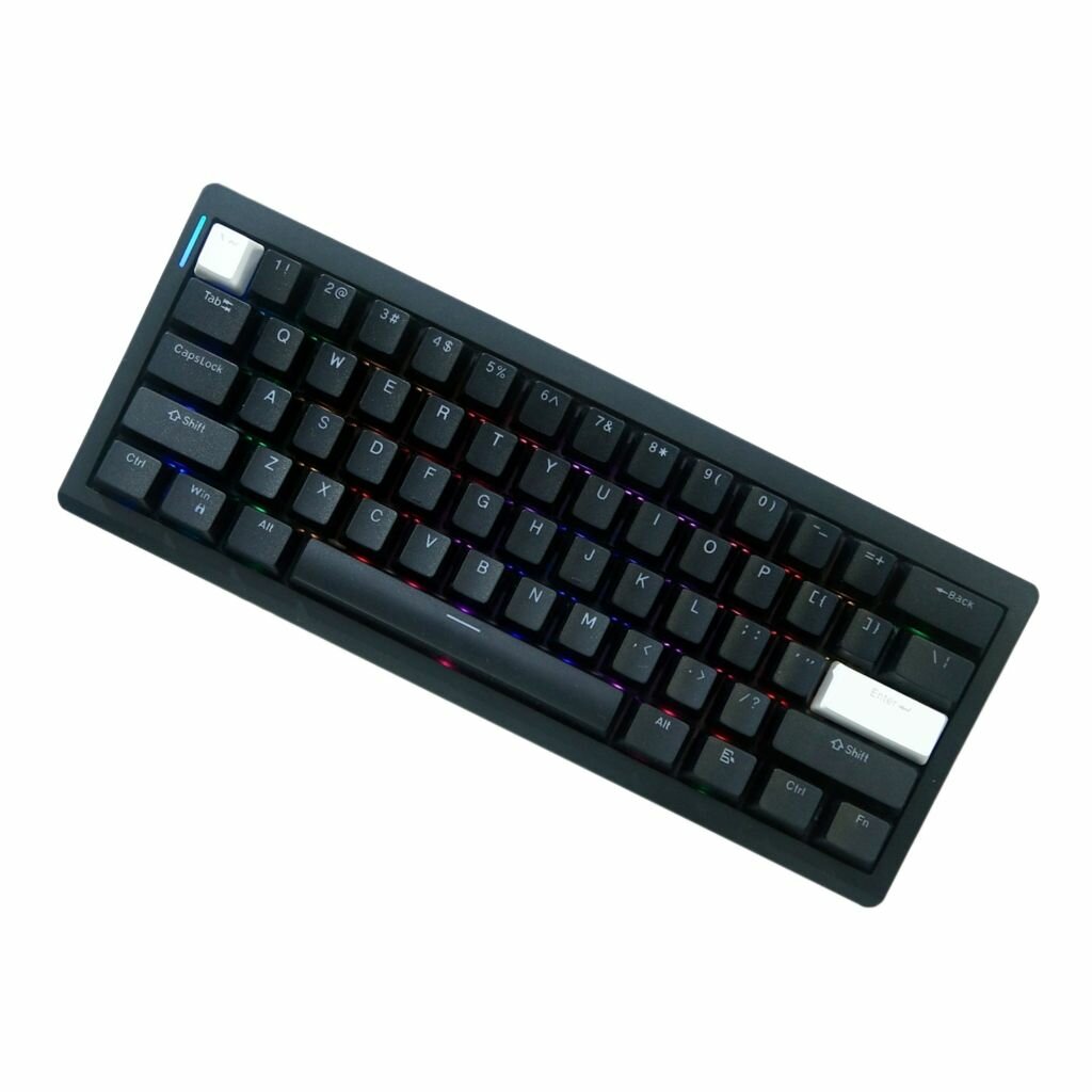 GMK61 три режима горячей замены механическая клавиатура - черная