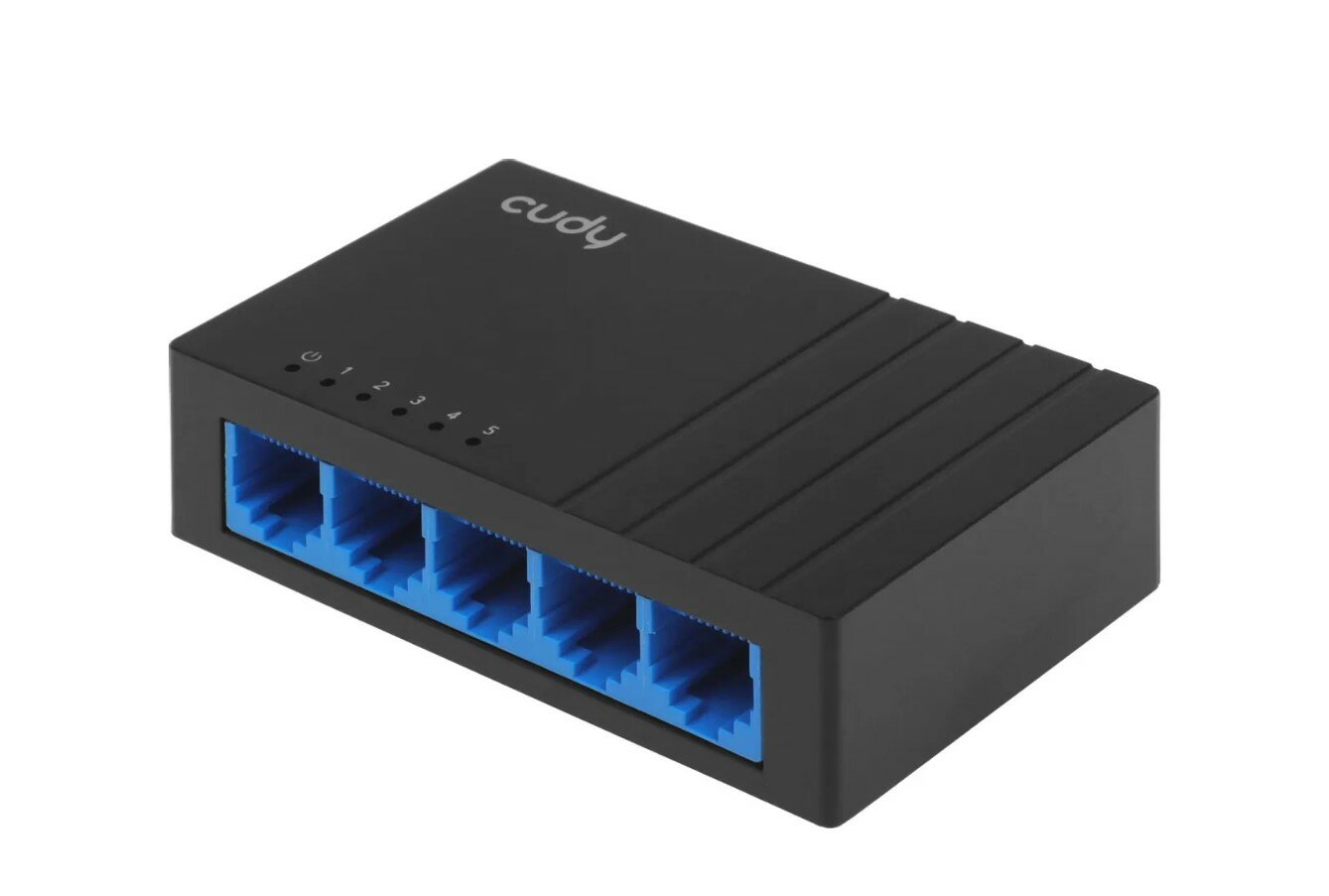 Коммутатор Cudy GS105D (L2) 5x1Гбит/с неуправляемый