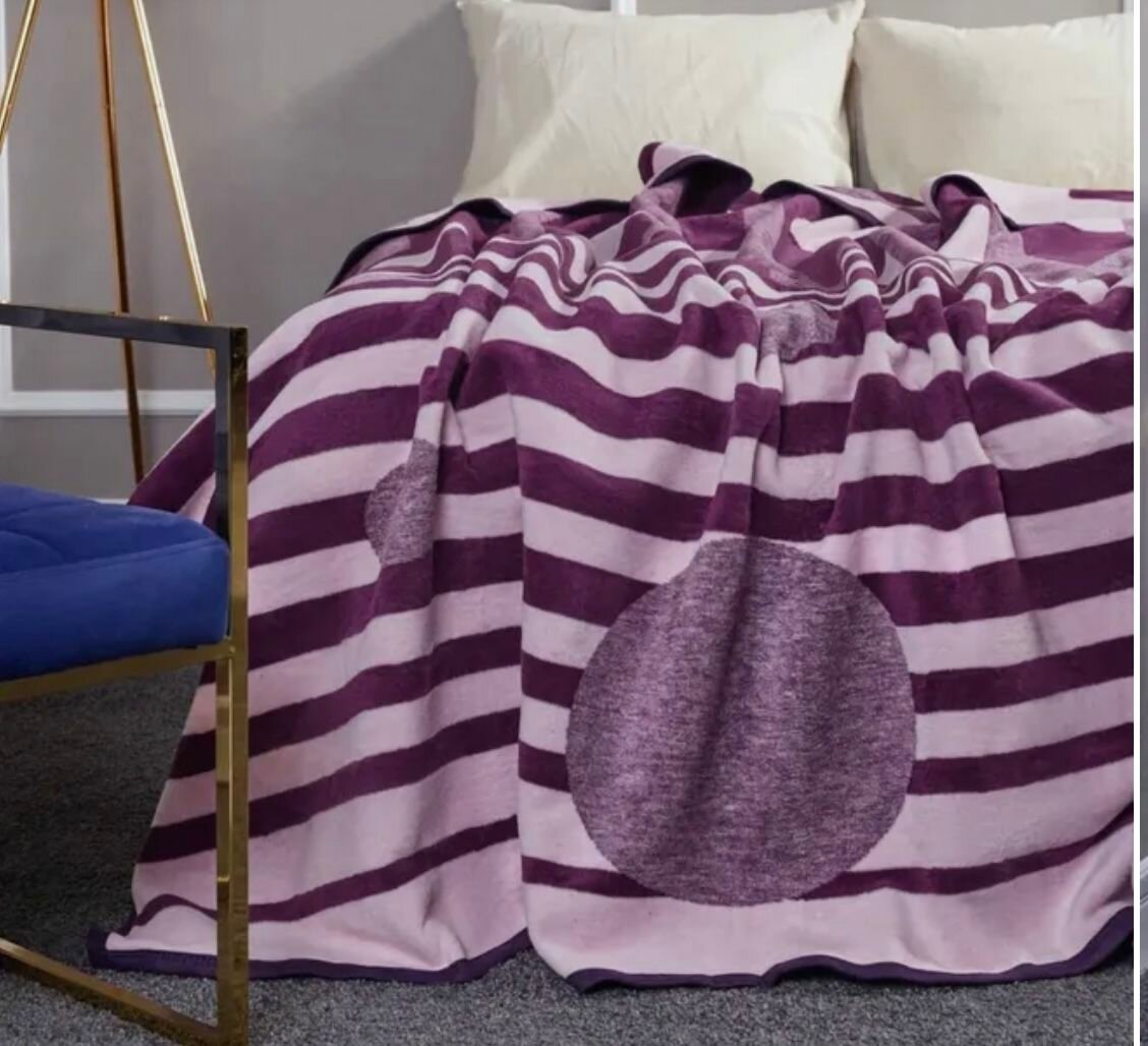 Покрывало с коротким ворсом, тёплое Venera, 150х200 см.