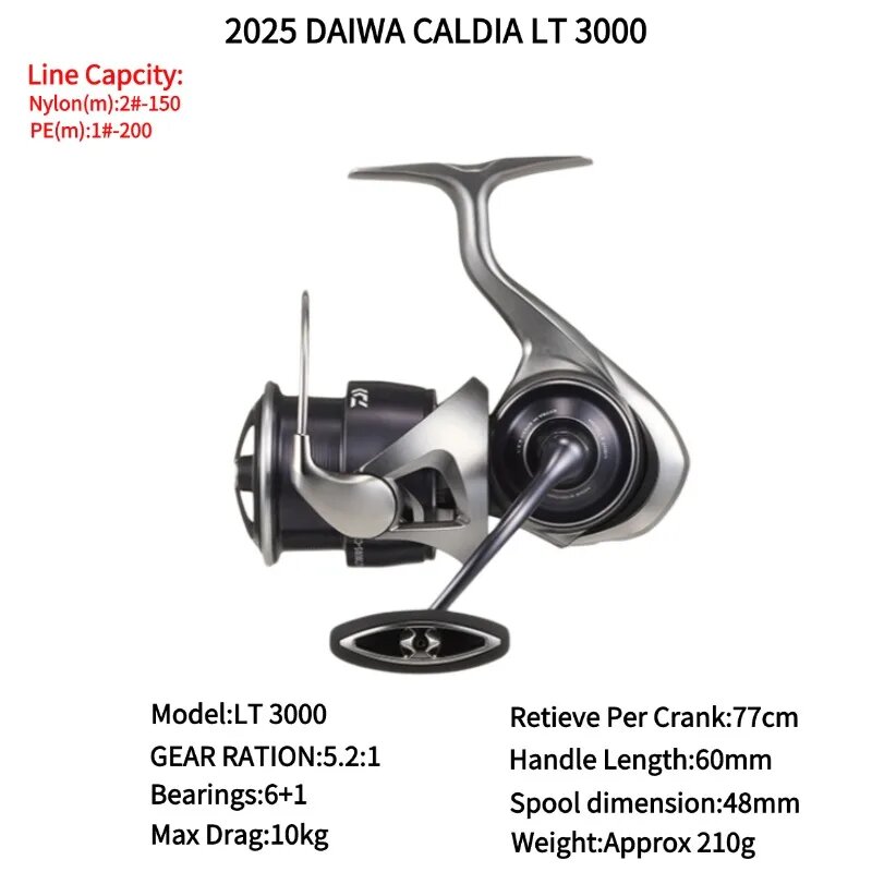 DAIWA CALDIA FC LT Безынерционные катушки для спиннинга