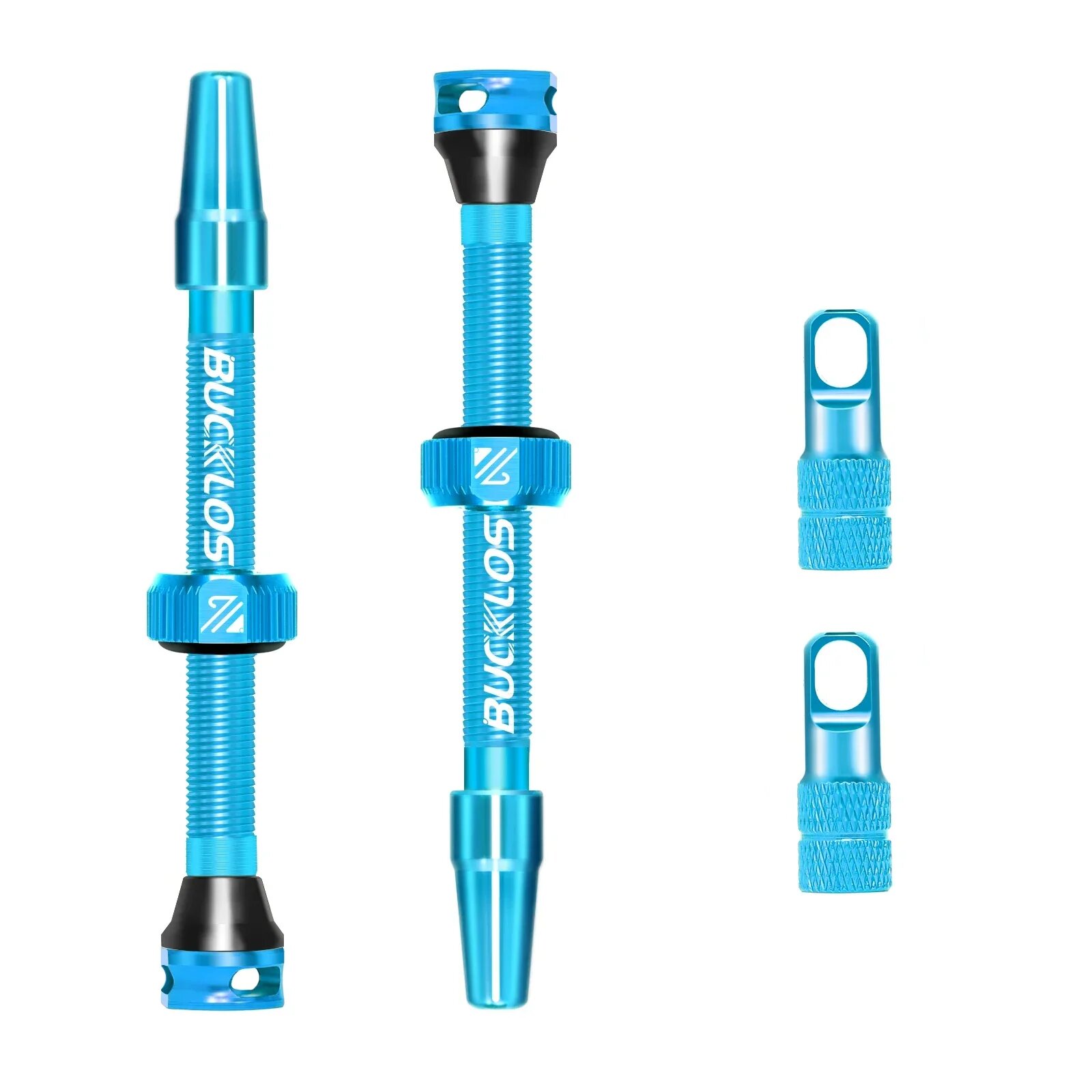 BUCKLOS Преста клапаны для бескамерных шин 55MM-BLUE