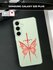 Чехол на Samsung Galaxy S25 Plus / Самсунг S25 Плюс с принтом Бабочка и меч