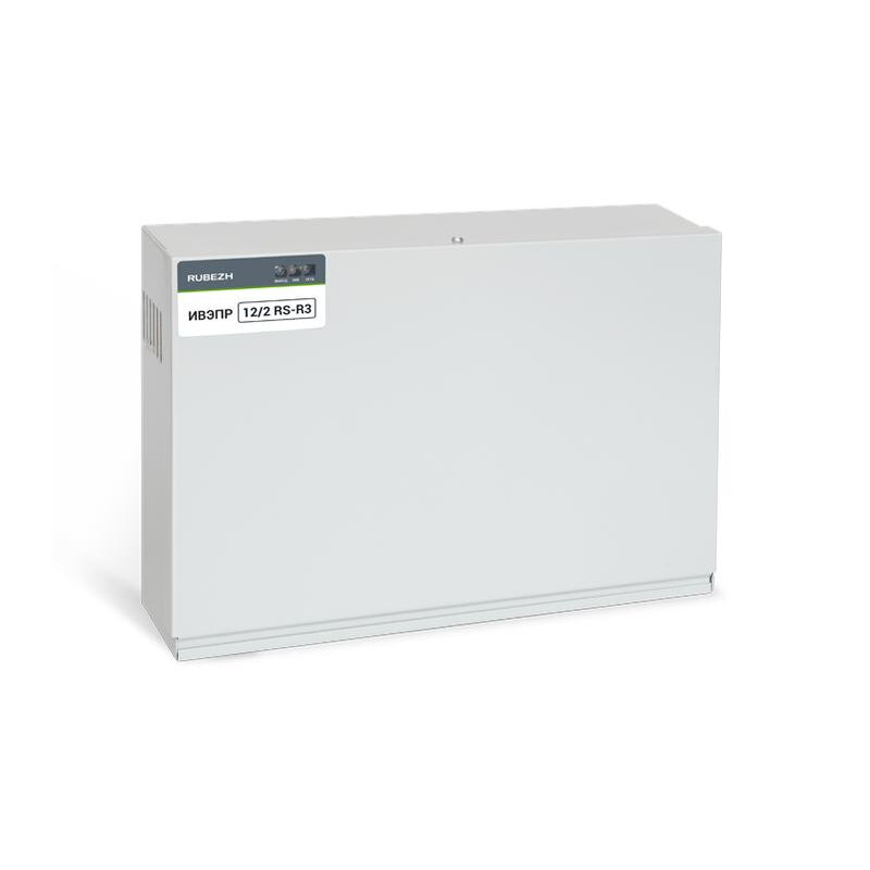 Источник вторичного электропитания резервированный адресный ИВЭПР 12/2 RS-R3 2х17 БР, рубеж RBZ-216598 (1 шт.)