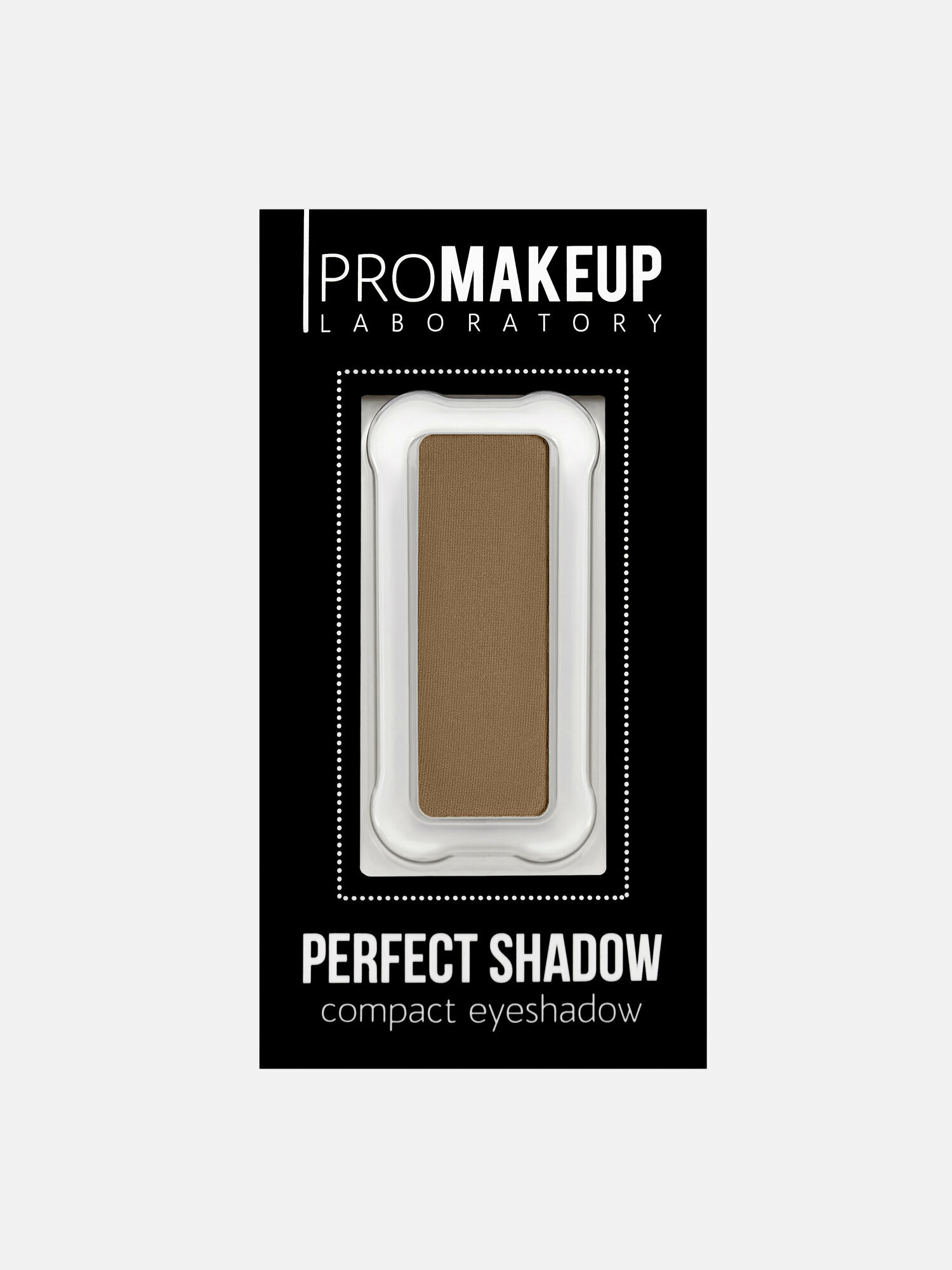 PROMAKEUP laboratory Тени для век компактные "PERFECT SHADOW", 4.3 г, 11 бежево-коричневый / матовый