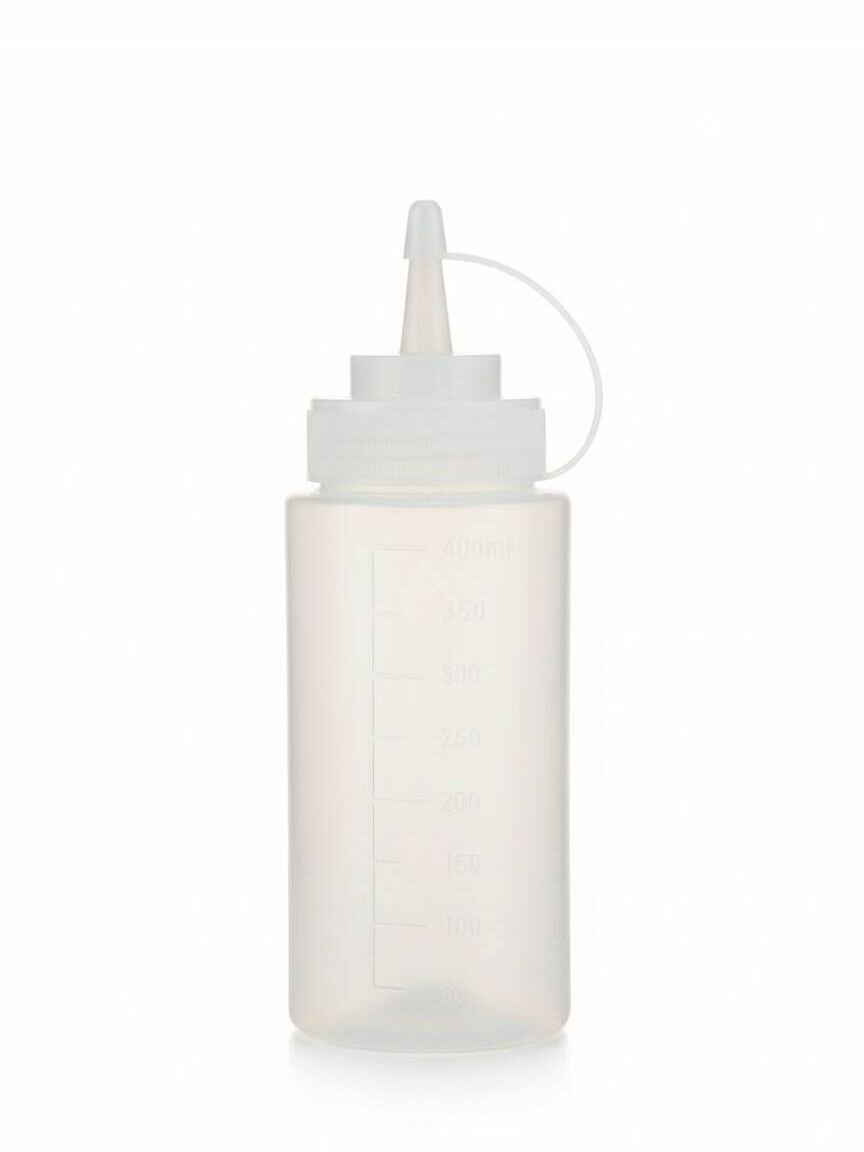Бутылочка для соусов с мерной шкалой 400 мл