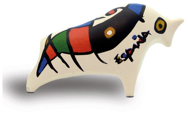 Статуэтка 711001/04 "Бык Альтамира Белый №04 (мини)"