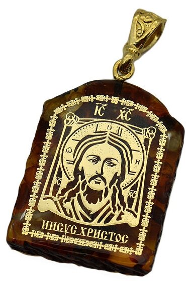 Подвеска, янтарь