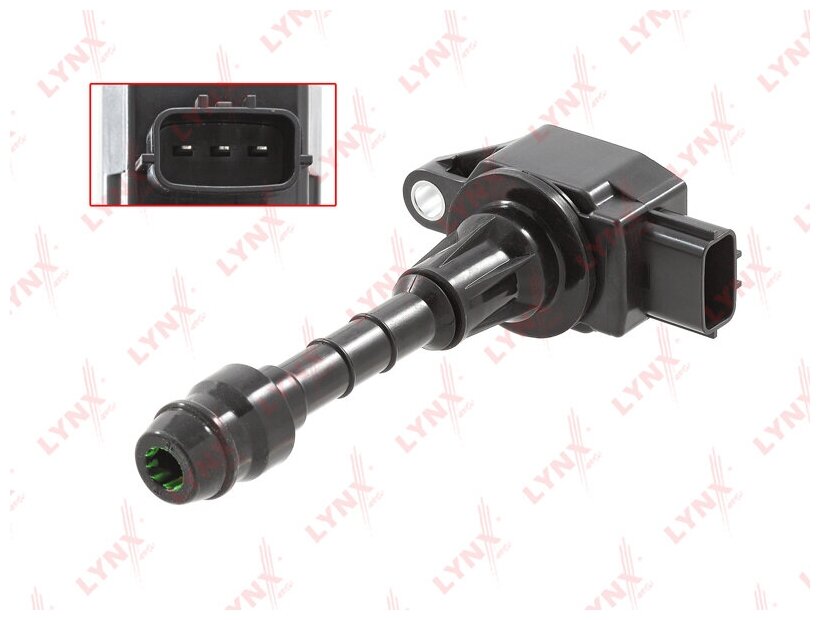 Катушка зажигания LYNXauto SPL1210. Для: NISSAN ниссан Micra(Микра)(K12) 1.2-1.4 03> / Note(Нот)(E11) 1.4 06>