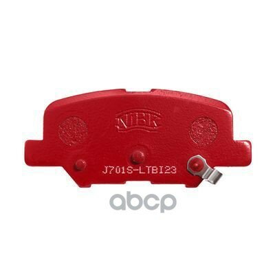 Колодки тормозные дисковые NiBK арт. PN25003S