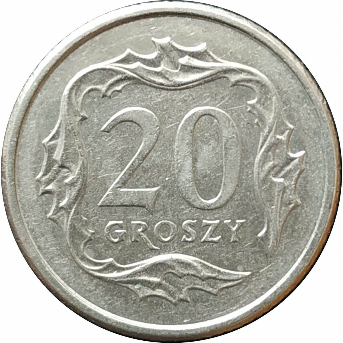 20 грошей 2008 Польша из оборота