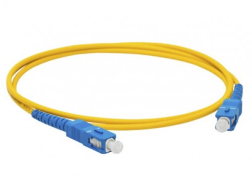 Патч-корд оптический Lanmaster , LSZH, симплексный, SC/UPC-SC/UPC, SM OS2, 1.0 м (LAN-SC-SC/SU-1.0)