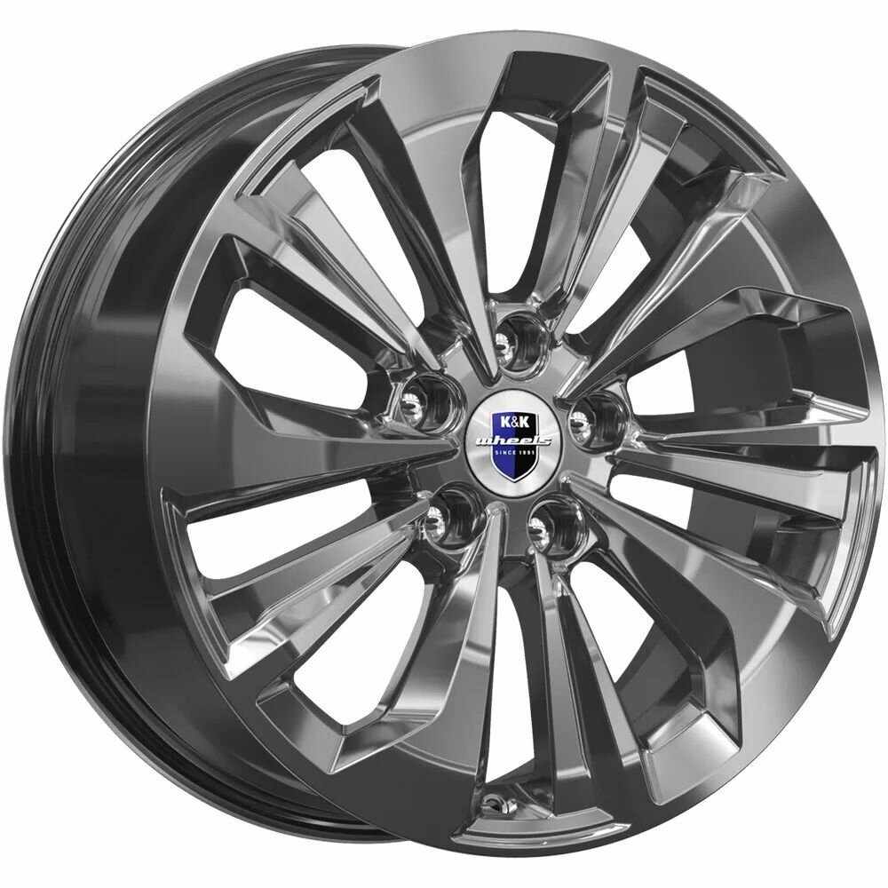 Диск колёсный Авиор (КС936-16) 7x17 ЕТ 37 5x114,3 66,6 Кварц, арт.77674