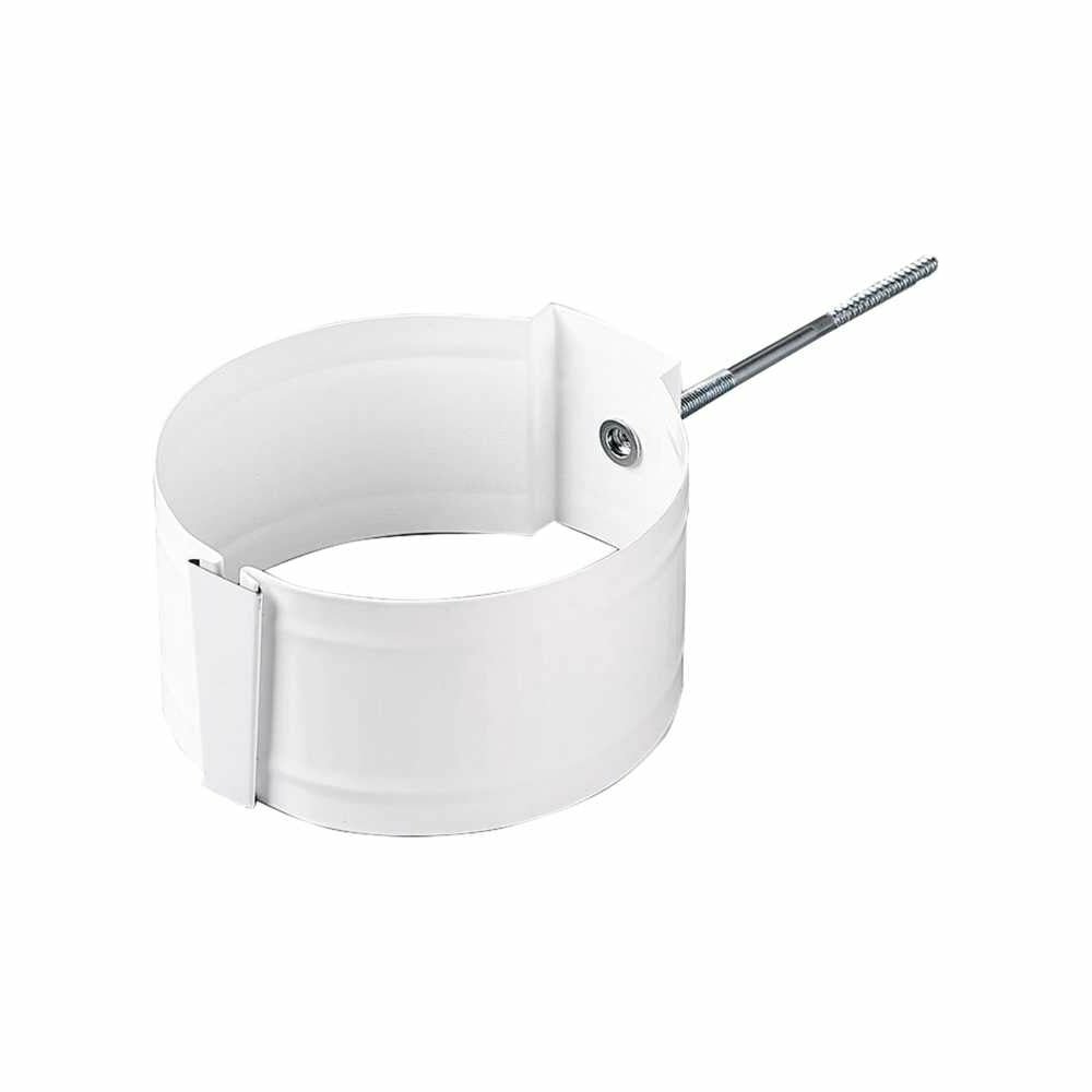 Держатель трубы NIKA круглый D150 RAL9003 В0000034460