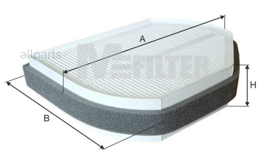 M-FILTER K9032 фильтр салона!\ MB W202/W210 all