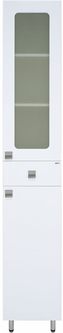 Шкаф пенал Misty Урал 35 R белый