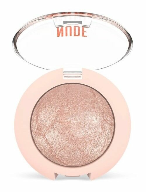 Golden Rose тени для век NUDE LOOK Pearl Baked Eyeshadow тон 01 Ivory