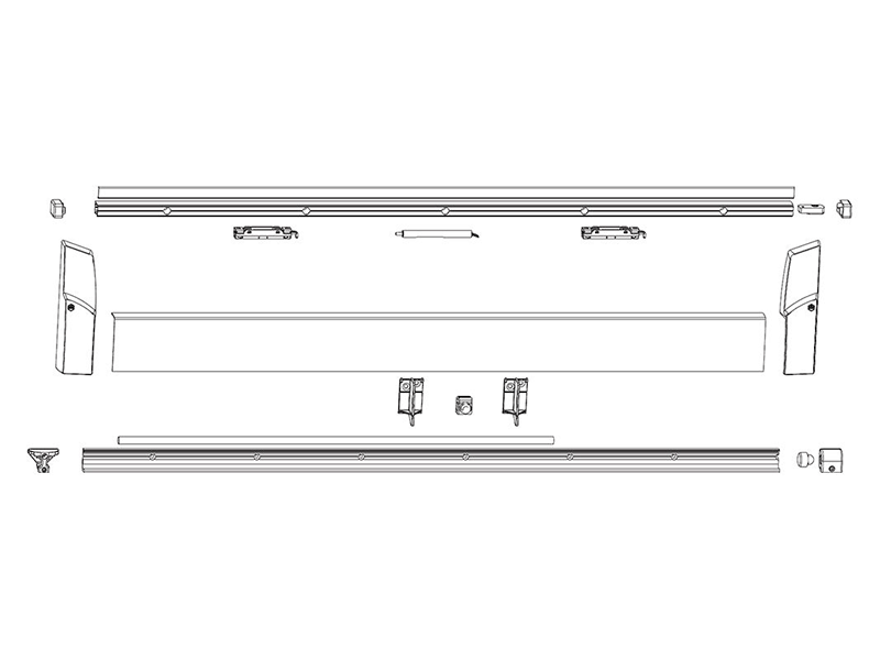 Шины SKB-S/SE/Z 1051-1250, комплект белый