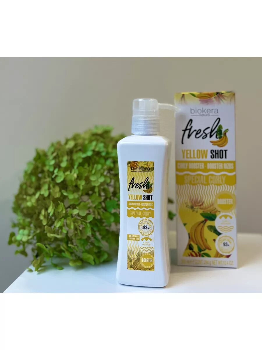 Гель для кудрявых волос BOOSTER FRESH YELLOW SHOT