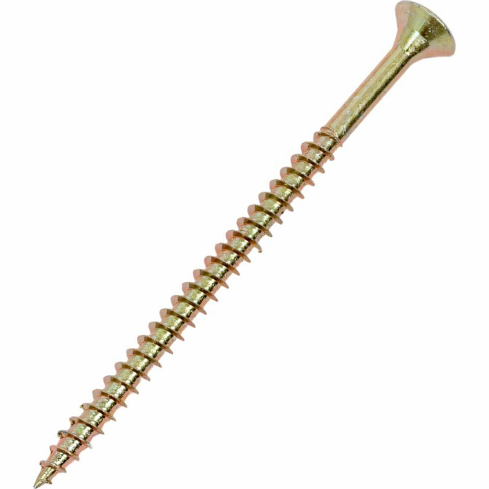 Универсальные саморезы Zitar 80х5,0 мм желтые 100 шт.