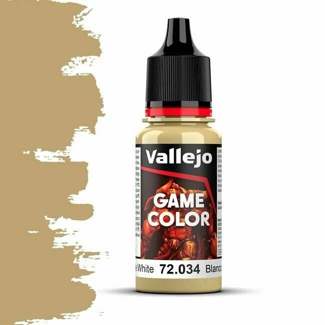 Краска акриловая Vallejo Game Color Bonewhite 17мл.