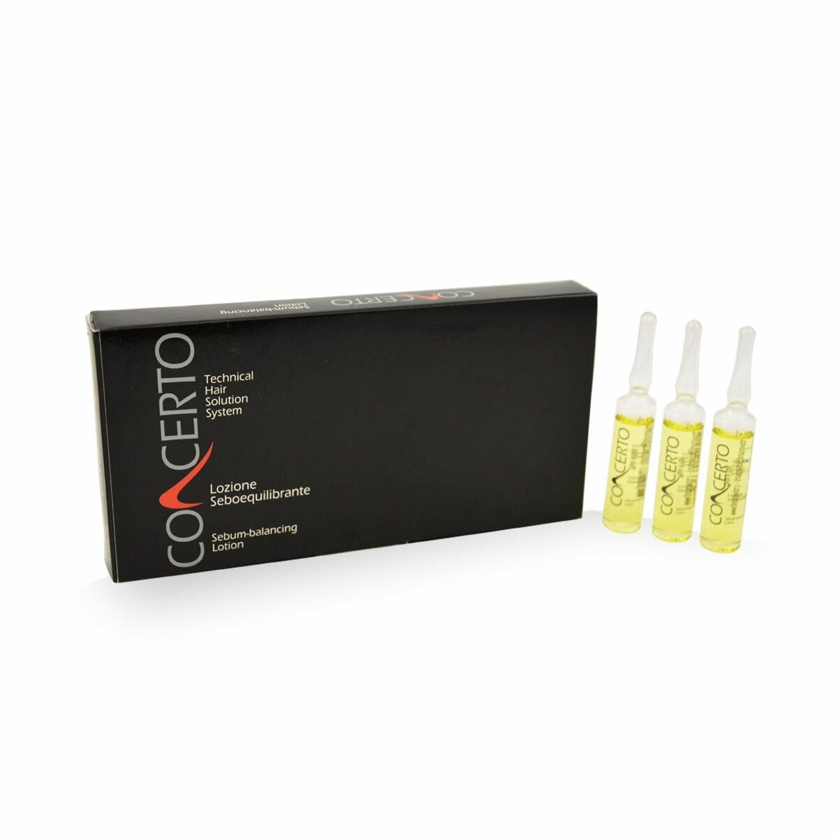 Лосьон для восстановления баланса кожи головы в ампулах 10x10 мл Punti di Vista