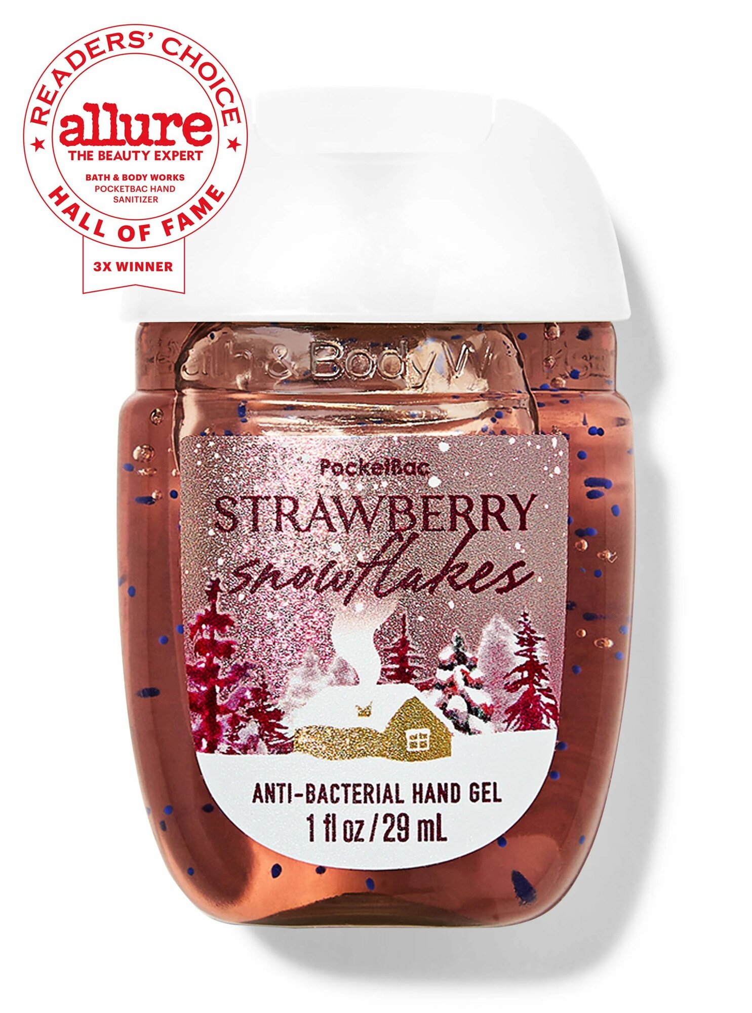 Bath & Body Works / Санитайзер для рук антисептик Strawberry Snowflakes